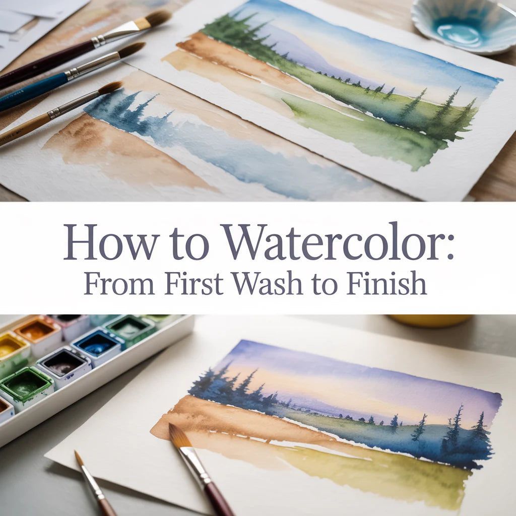 How to Watercolor: Step-by-Step Guide for Beginners