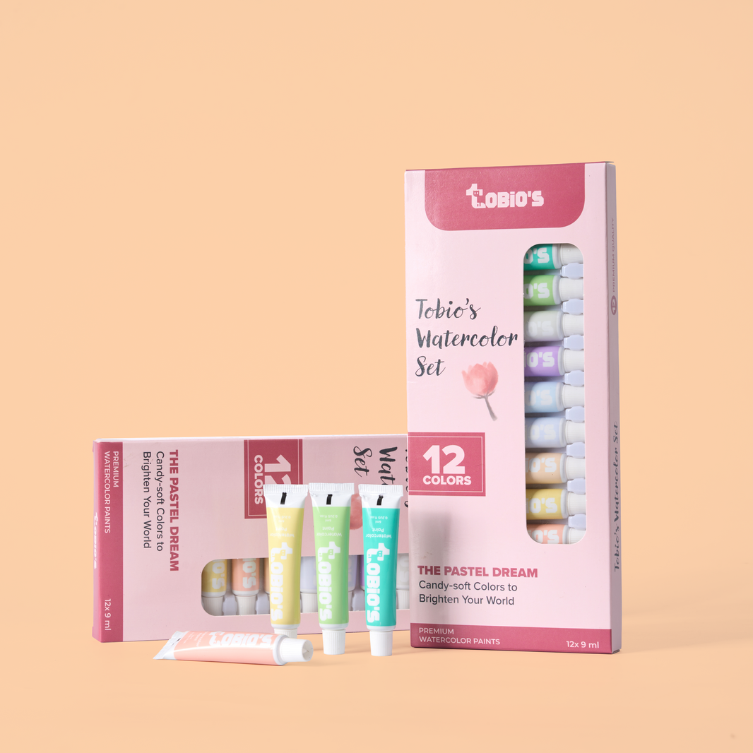 Watercolor Kits & Sets + Free Guide | Tobio's Kits