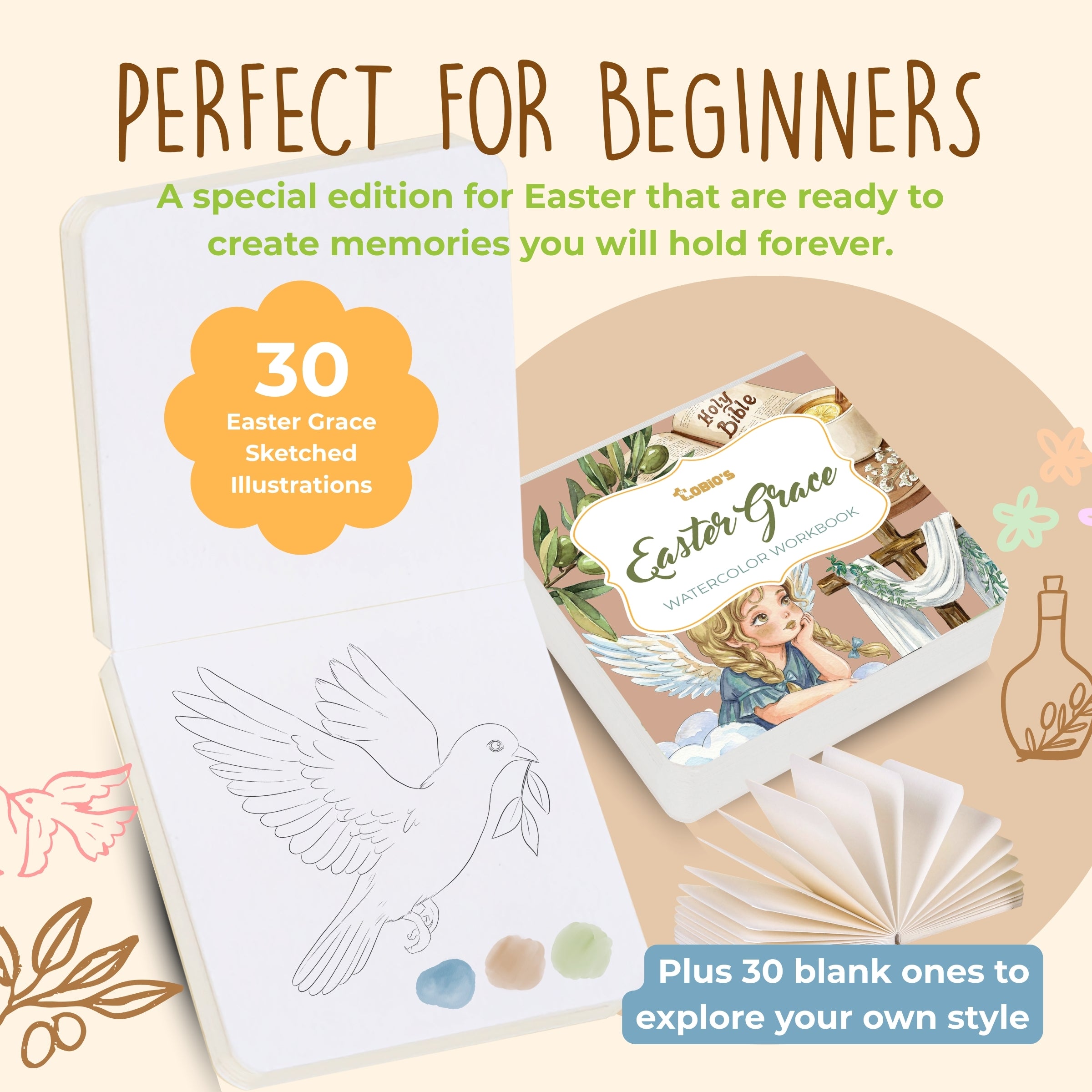 Watercolor Kit for Beginners & Adults | Tobio's Kits